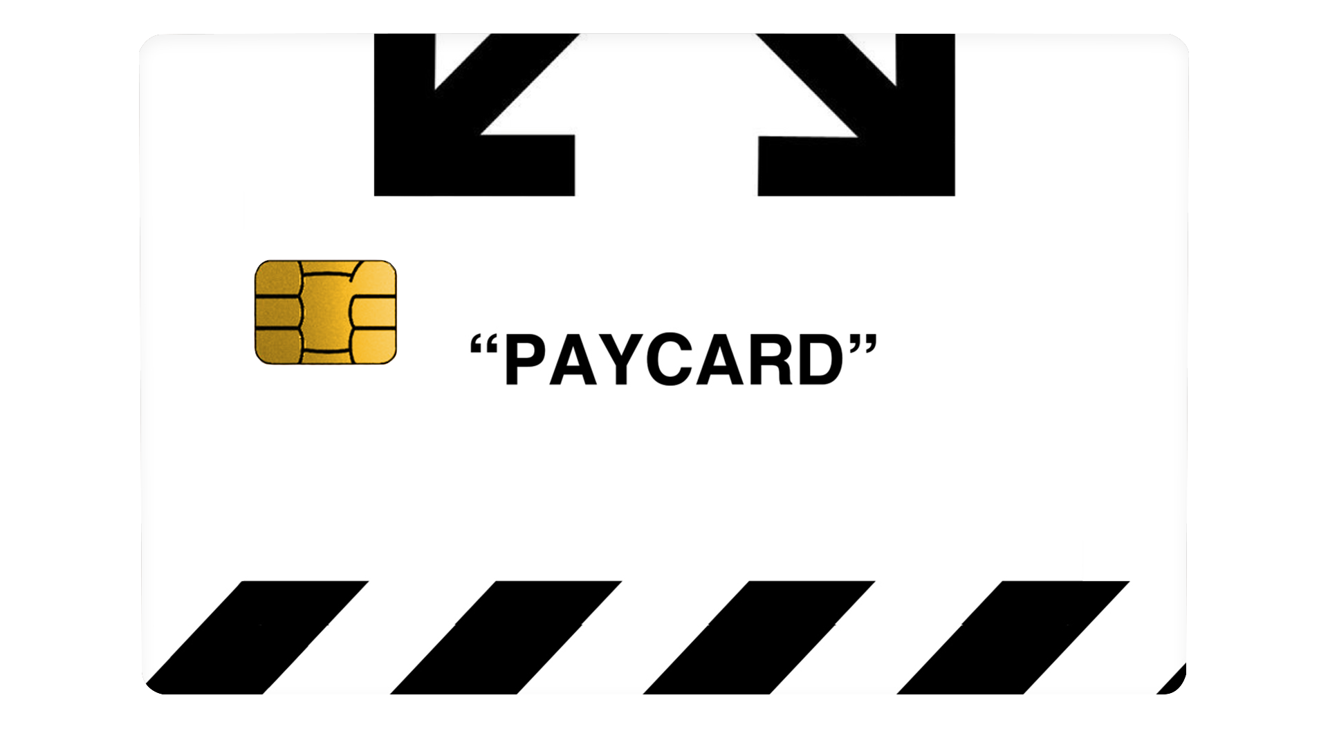 Pinpas Sticker "Paycard White" | DODO Covers